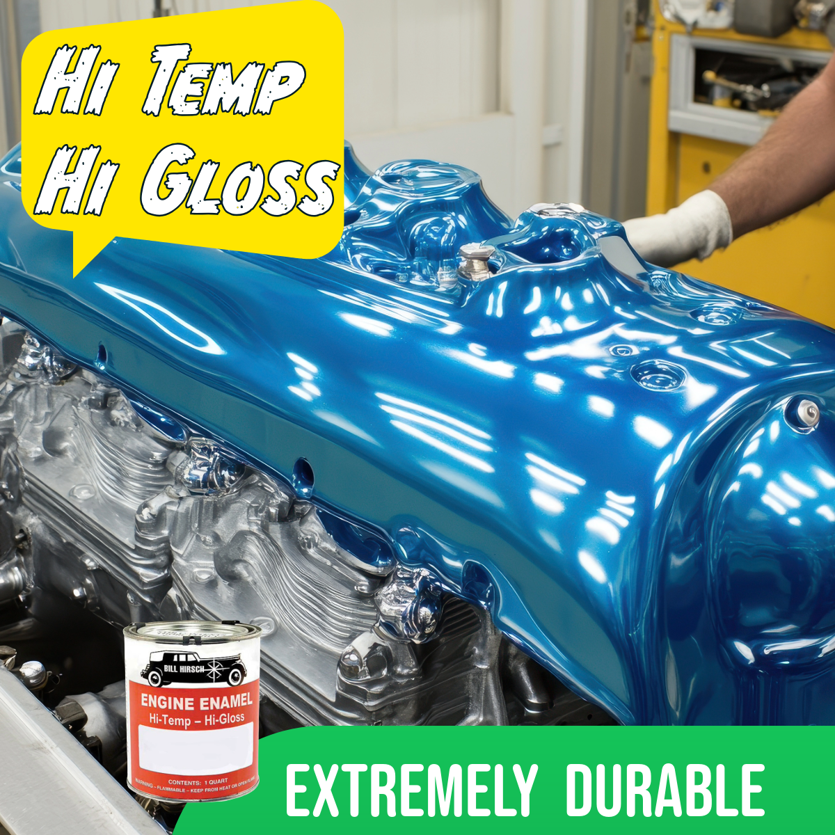 Engine Enamel Online | High Temp Engine Paint | Hirsch Auto-hirschauto.com